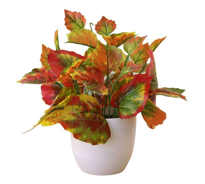 Someone’s in a Makro Garden Decor Novelty Autumn Artificial Leaf Plant ...