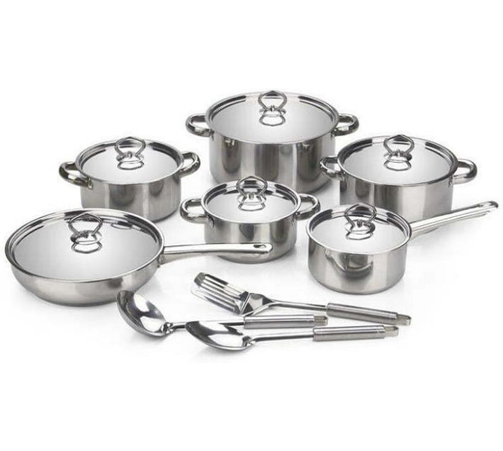 Buy Sastro S39-S Stainless Steel Cookware Set (1 - Piece) in Bulk ...