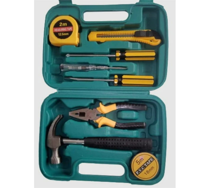 Generic CAR Emergency Toolbox 9-Piece Vehicle Tool Kit () | Makro