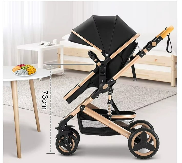 Generic 9902198495662 Stroller Pram (Multi, Black) | Makro