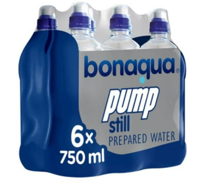 Buy BONAQUA Pump Still Water (6 x 750 ml) in Bulk | Makro Business