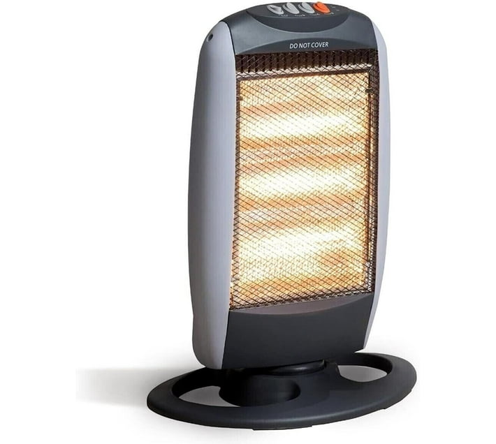 CONDERE 1200W 3-Bars Halogen Auto-rotate Ceramic Heater Suitable for ...