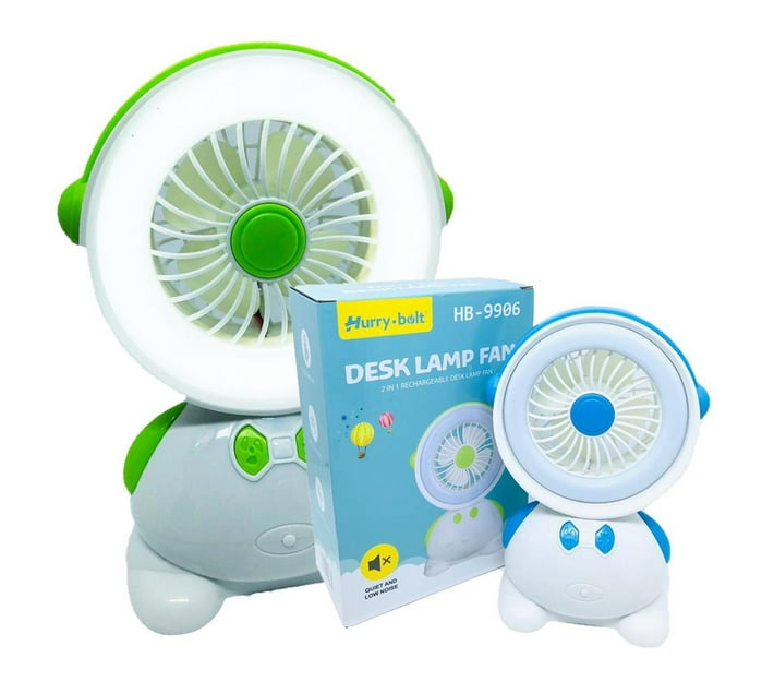 Someone’s in a Makro Desk Lamp Fan (HB-9906) Mood