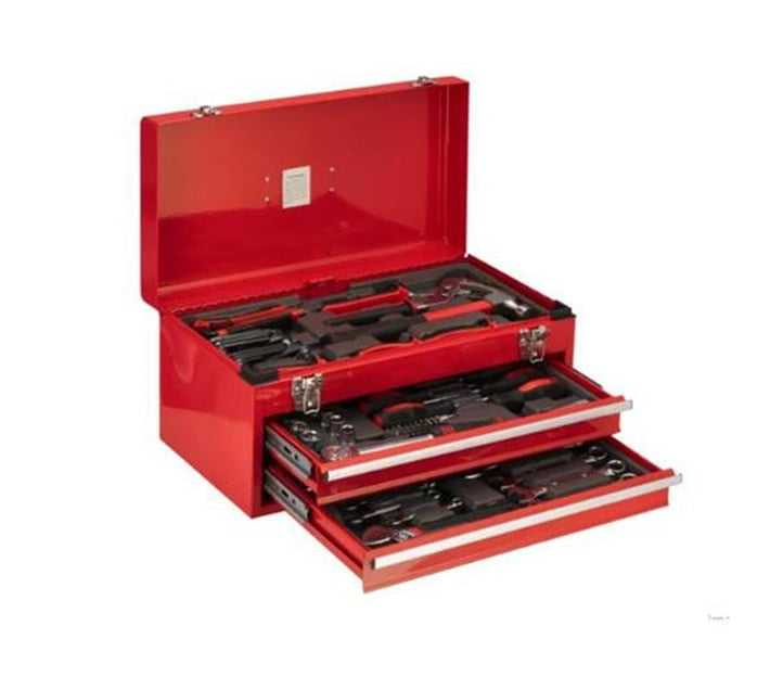 Someone’s in a Makro PRO TOOLS Tool Kit With Metal Case 78 Pieces Mood