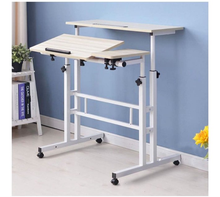 PRODESK WC-1 Metal Multipurpose Table (Free Standing, Finish Colour ...