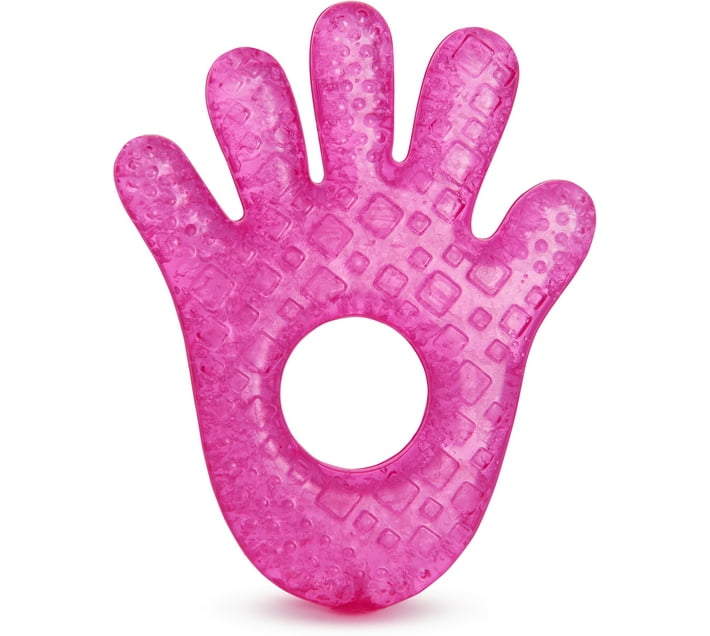 Munchkin Fun Ice Chewy Teether - Hand Teether (Pink) | Makro