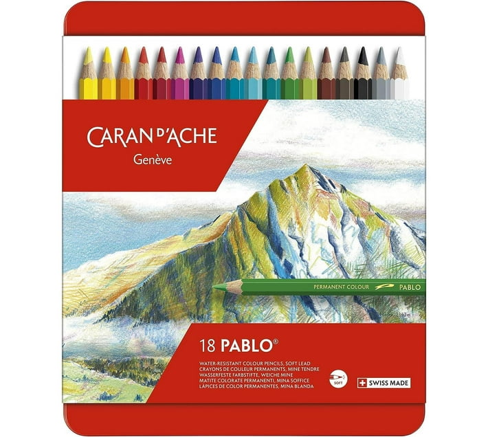 Someone’s in a Makro Pablo Artist Coloured Pencil Set, 18 Assorted ...