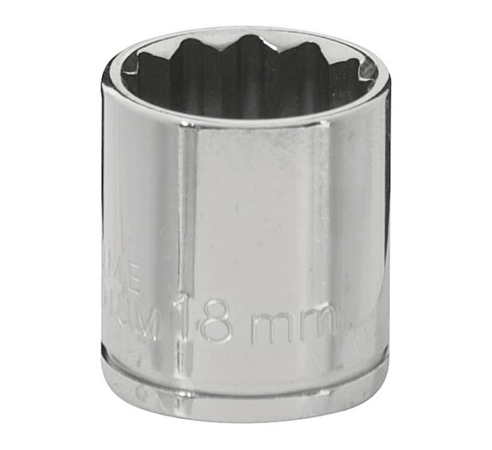 Mastercraft 18mm 3/8" Shallow Socket | Makro