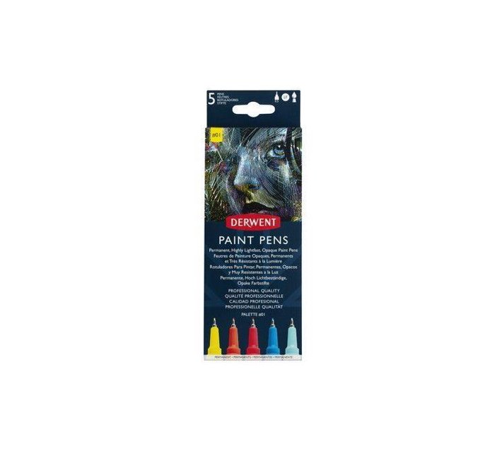 Paint Pen Set Of 5 Palette #03 | Makro
