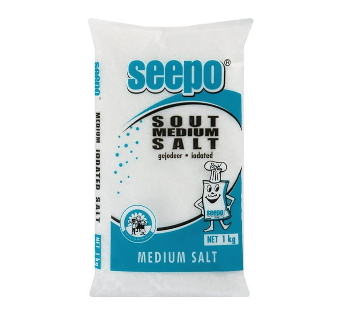 Buy Seepo Meduim Salt Polybag (20 x 1kg) in Bulk | Makro Business