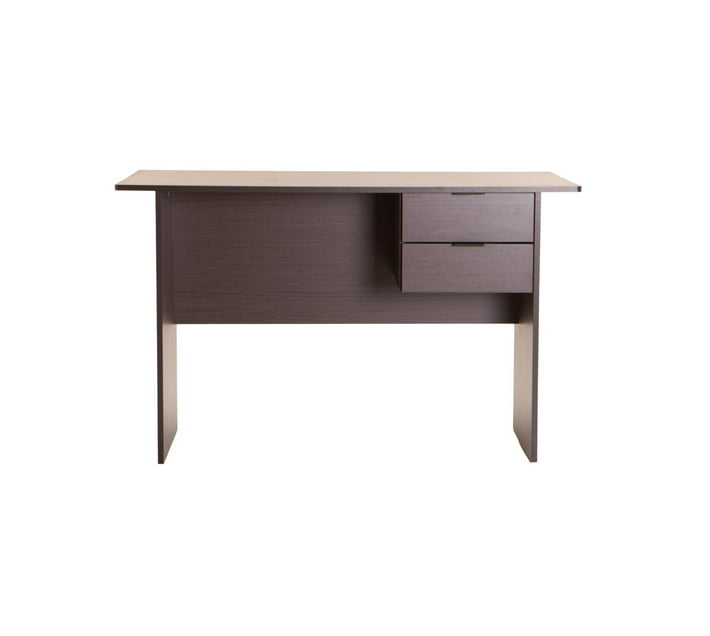 Someone’s in a Makro Soho 120cm 2 Drawer Desk - Wenge Mood