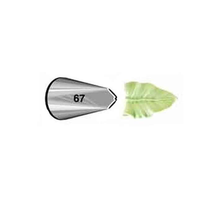 Wilton #67 Leaf Standard Cake Decorating Tip Icing Nozzle | Makro
