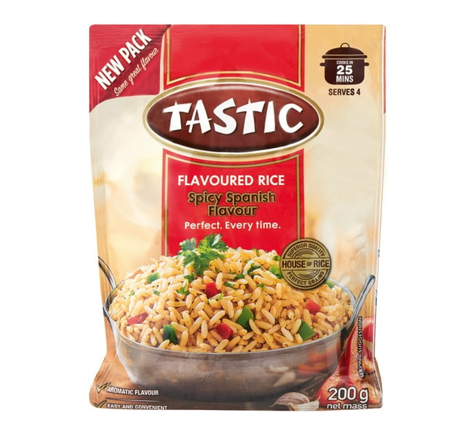 Tastic Flavoured Rice (All variants) (1 x 200g) | Makro