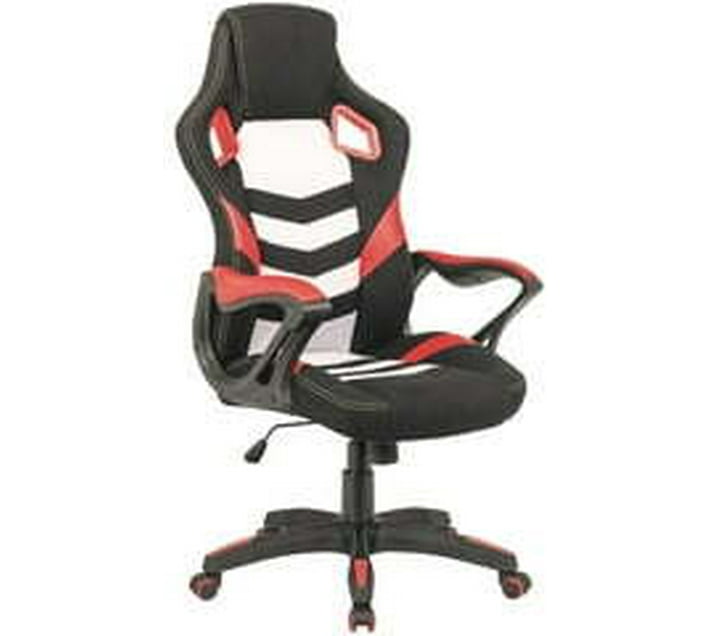 TOCC CH7400WHTBLKRED Office Adjustable Arm Chair | Makro