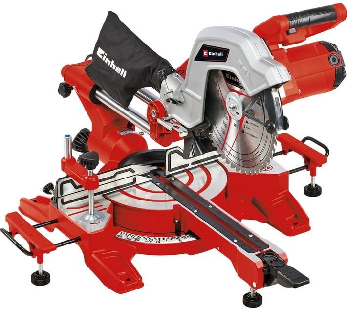 Buy EINHELL MITRE SAW 254mm 1800W SINGLE BEVEL TC-SM254 Corded Chainsaw ...