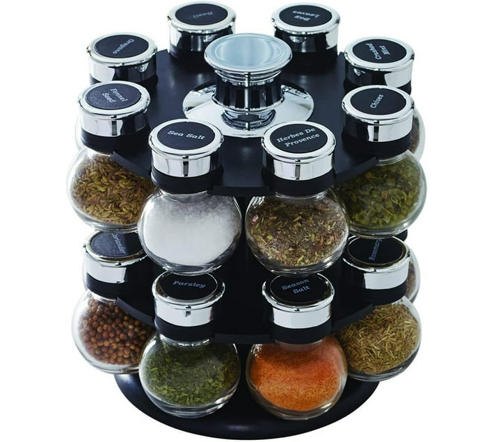 Cart In Mart 16 Piece Rotating Spice Rack Organiser Spice Rack ...