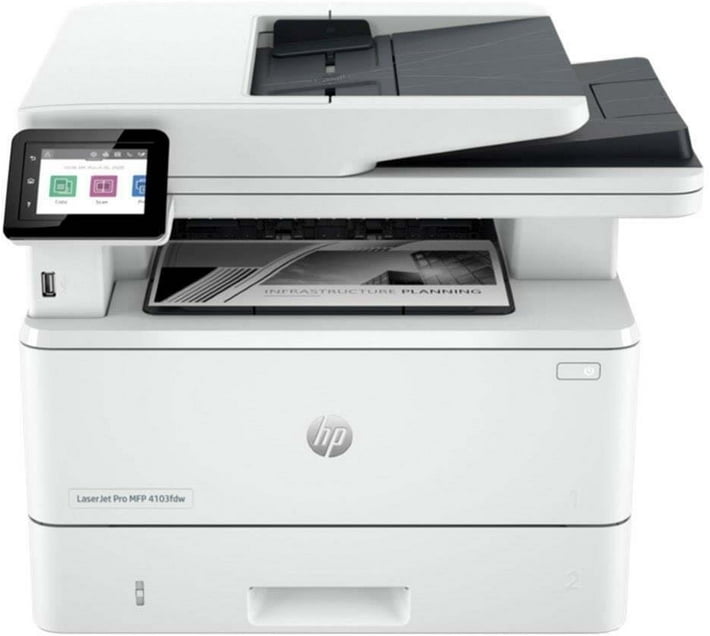 HP LaserJet Pro Multi Function Printer 4103fdw Printer Multi-function ... HP LaserJet Pro Multi Function Printer 4103fdw Printer Multi-function ...