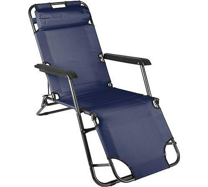 Someone’s in a Makro Camping Chair with Reclining Function Sun Lounger ...