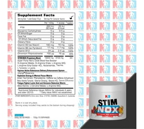 MUSCLE DYNAMIX STIM NOX 300g (300 g) | Makro