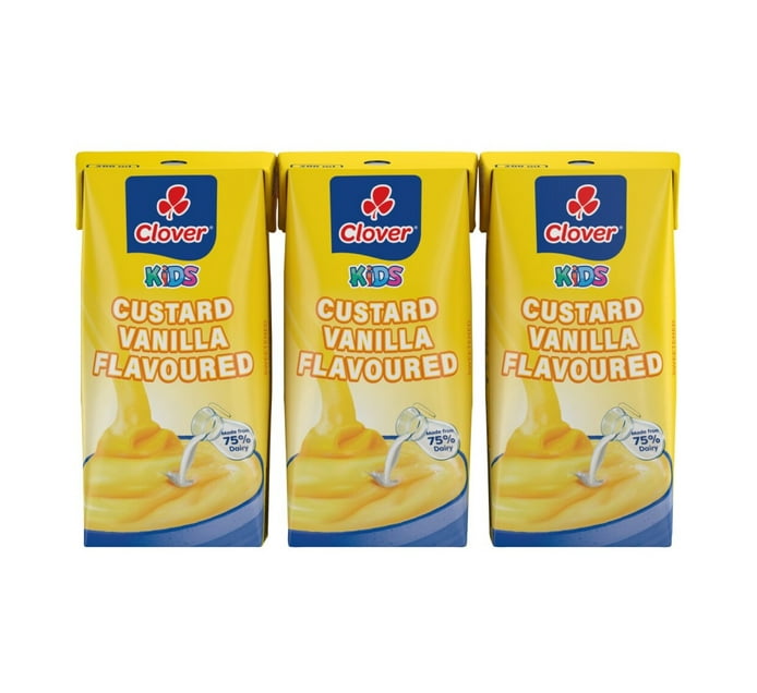 Clover Custard (6 x 200ml) | Makro