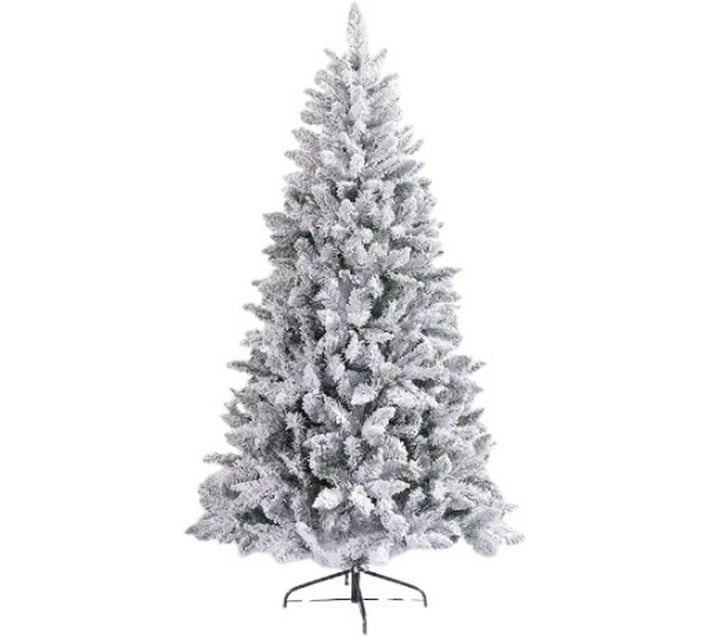 Buy Transfigure BA-9 Artificial Christmas Tree (White, Pine, 180 cm) in ...