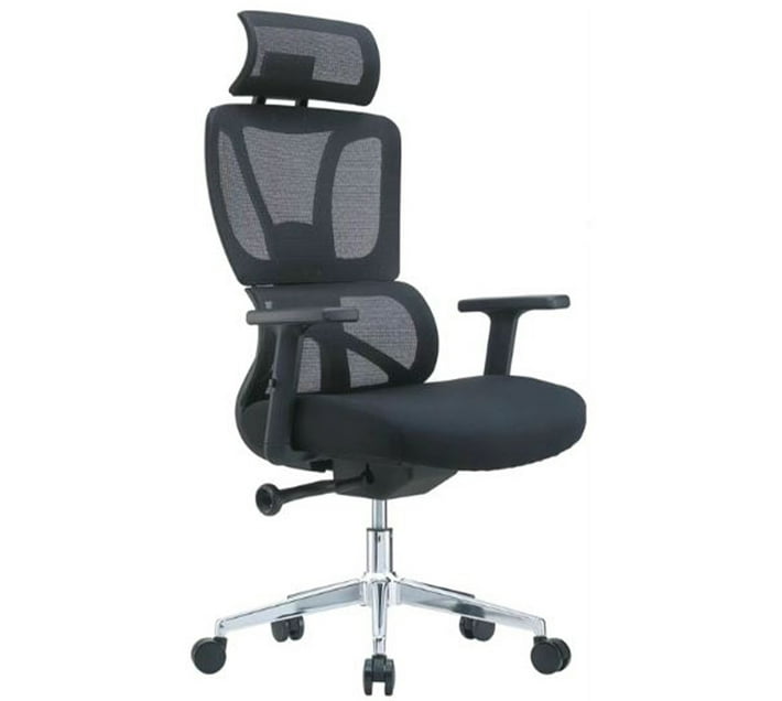 Designer Concepts Alodius Office Chair With Headrest-Black Office ...