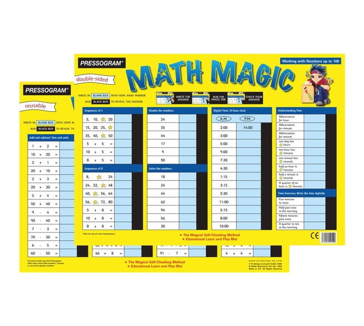 Someone’s in a Makro MATHS MAGIC MATS - WORKING WITH NUMBERS UP TO 100 Mood