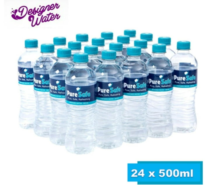 Buy Designer Water PURESAFE Still Water (24 x 500 ml) in Bulk | Makro ...