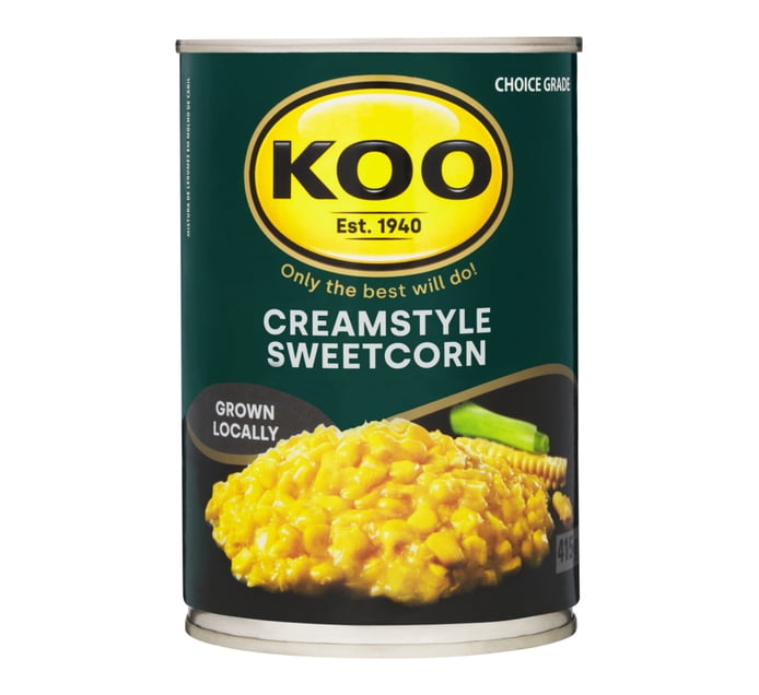 Buy Koo Sweetcorn Creamstyle (1 x 415g) in Bulk | Makro Business