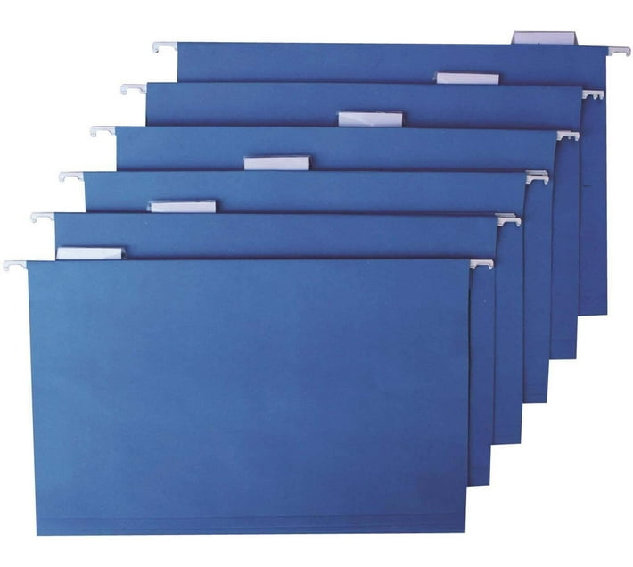 Files Board (Set of 25, Blue, White) | Makro