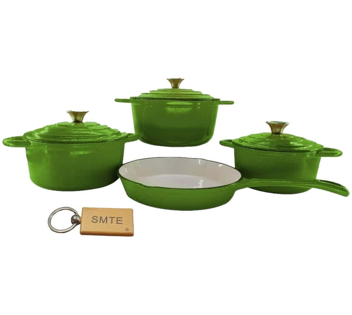 Smte Ak-1706_c3 Non-Stick Coated Cast Iron Cookware Set (1 - Piece) | Makro