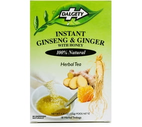 Dalgety Teas Instant Ginseng & Ginger Herbal Tea Herbal Infusion Tea ...