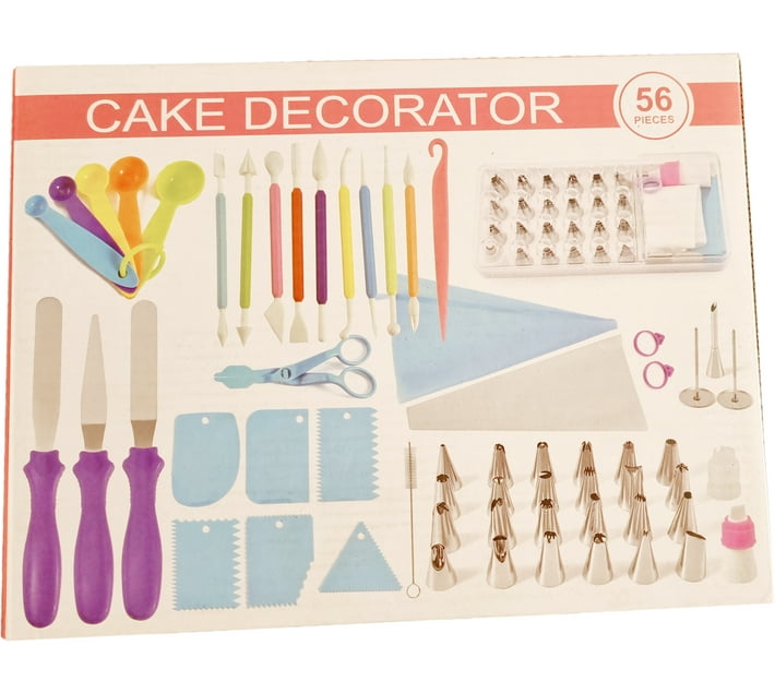 Maruti Groups 56pc Cake Decorator Set - Baking Tools for Cake ...