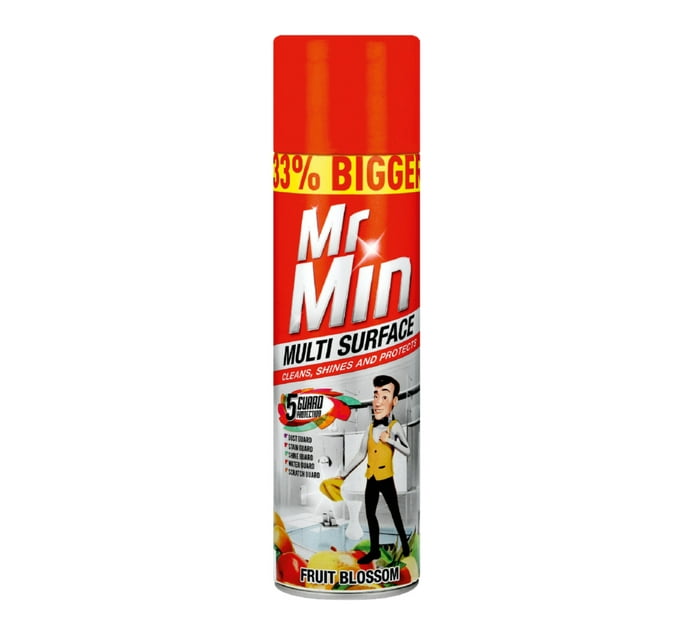 Buy Mr Min Multi Surface Cleaner Fruit Blossom 400ml in Bulk | Makro ...