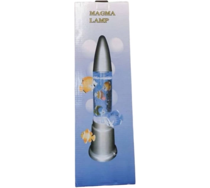 Magma Fish Rocket Lamp Table Lamp (20 cm, Silver) | Makro