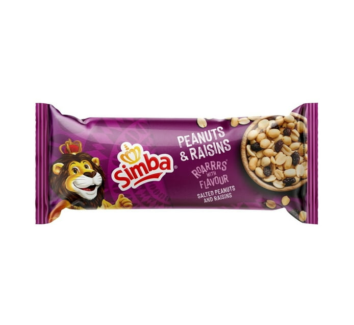 Simba Salted Snacks Peanuts & Raisins (24 x 60g) | Makro