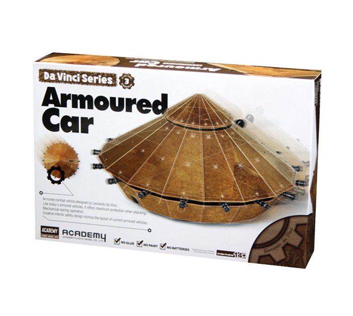 Someone’s in a Makro Academy 18136 Davinci Armored Car Mood