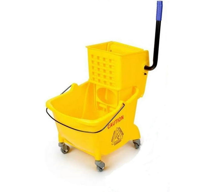 Buy DFS Deals Single Wringer Floor Cleaning Bucket Home Mop Set () in ...