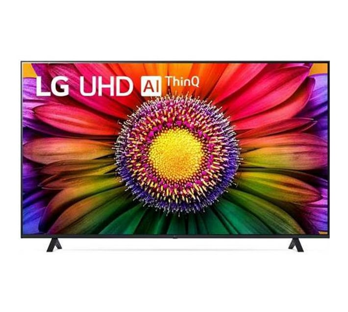 Someone’s in a Makro LG 75 inch UR8000 Series UHD ThinQ AI webOS Smart Mood