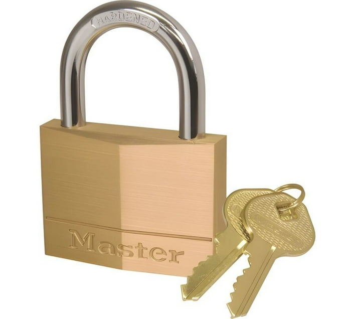 Master Lock Master Padlock 60mm Padlock (Gold) | Makro