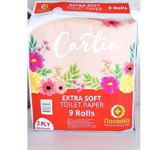 Cartia Toilet Paper Roll (Pack of 1 x 9 Rolls) | Makro