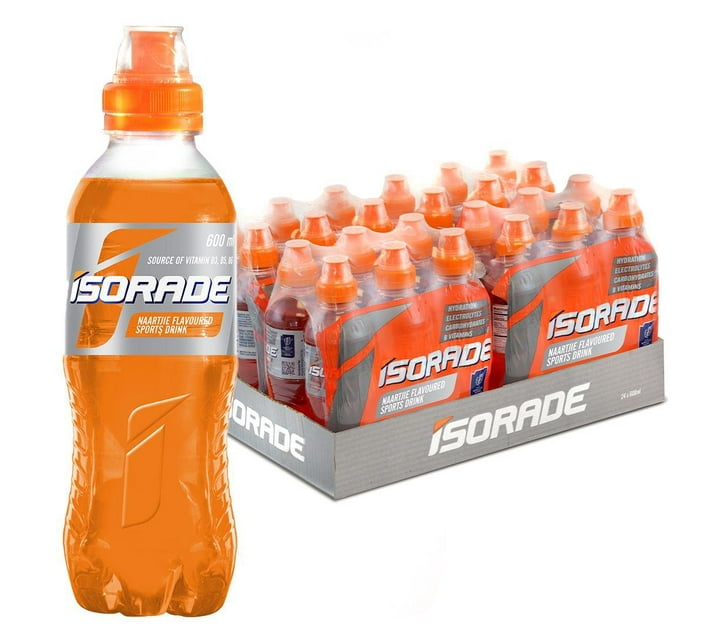 Someone’s in a Makro Isorade Sports Drink - Naartjie (24 x 600ml) Mood