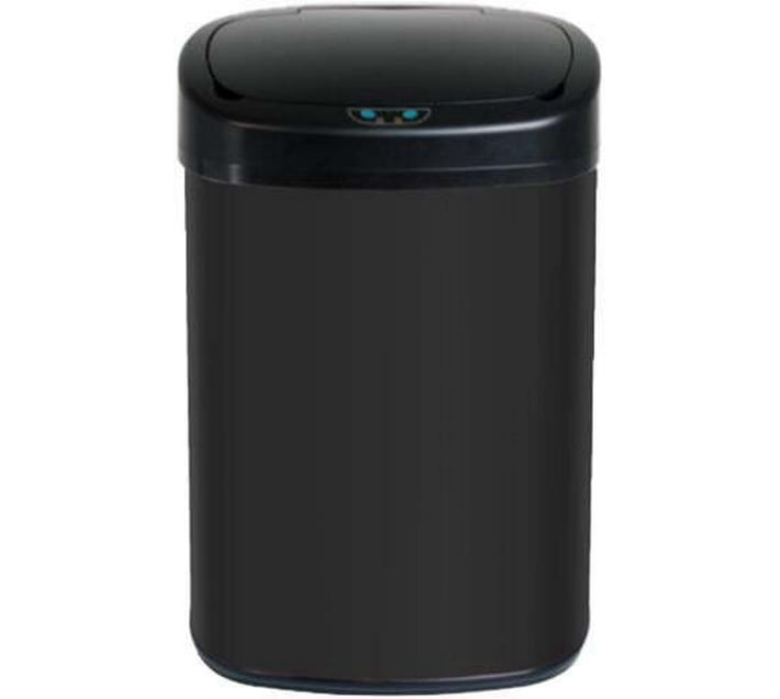 LASA LSA-AUTOBIN-BLA50 Stainless Steel Dustbin (Black) | Makro