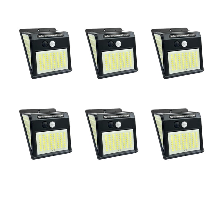 Someone’s in a Makro Solar Wall Light 3 Sided Pack of 6 Mood