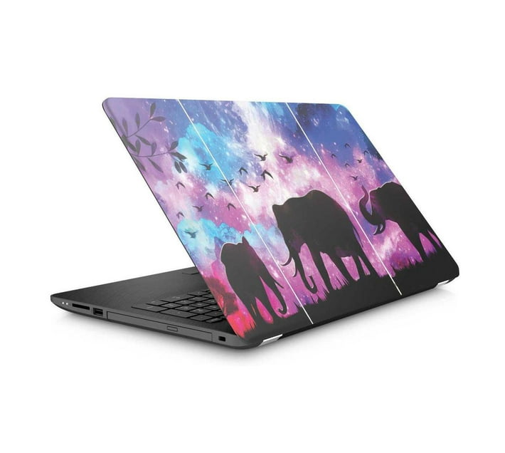 Someone’s in a Makro Laptop Skin Elephants Mood