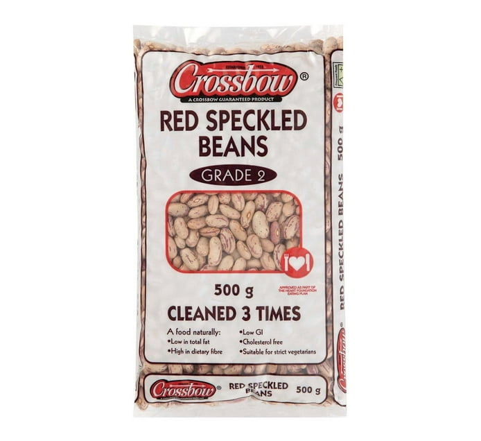 Buy Crossbow Red Speckled Beans 500g in Bulk | Makro Business