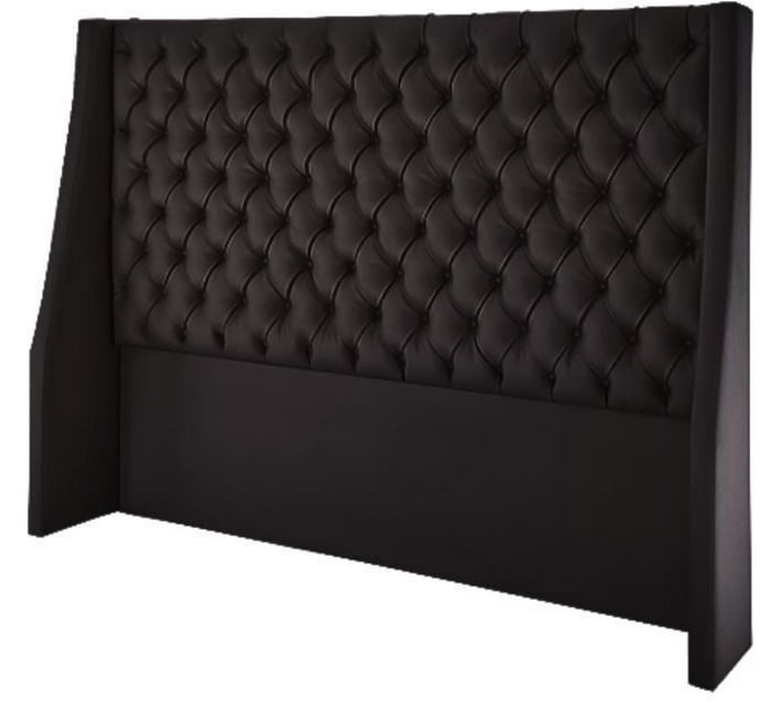 Lifestyle Home Rectangular Shaped Headboard - Queen (Black) | Makro
