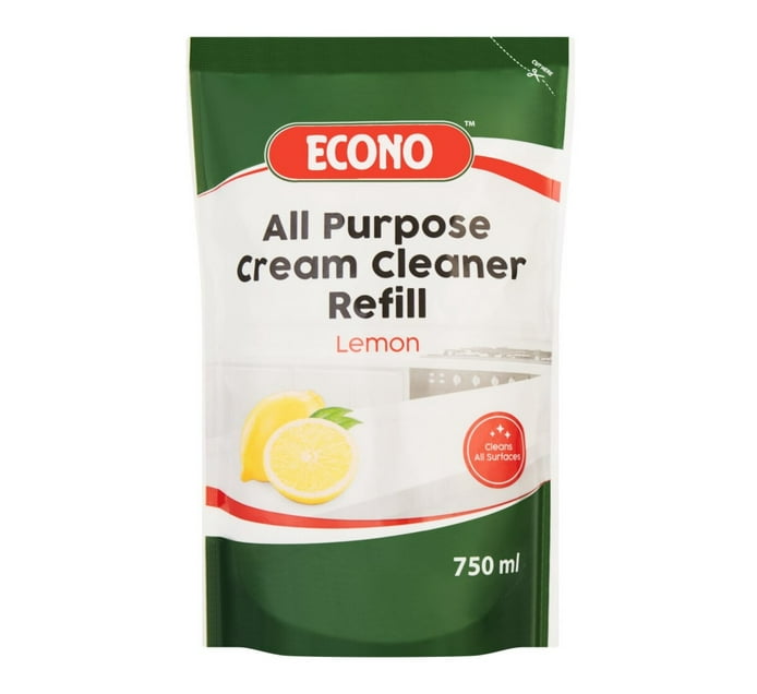Buy Econo All Purpose Cream Cleaner Refill Lemon 750ml in Bulk | Makro ...