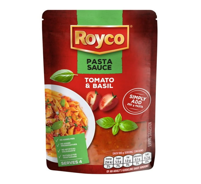 Royco Wet Pasta Sauce Cheese (400g) | Makro