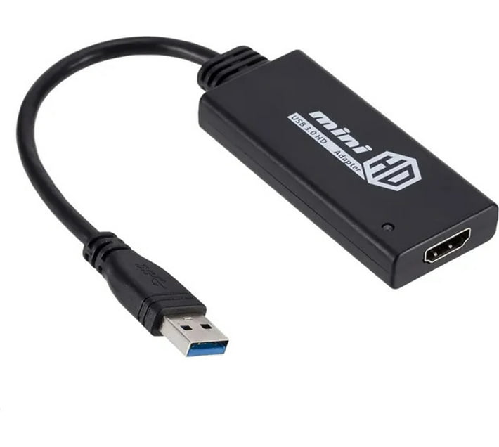 Just Simplified Premium Ultra-High-Definition Display Visual Cable USB ...